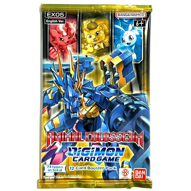 DIGIMON TCG: ANIMAL COLOSSEUM - BOOSTER PACK – Lake Hartwell Collectibles