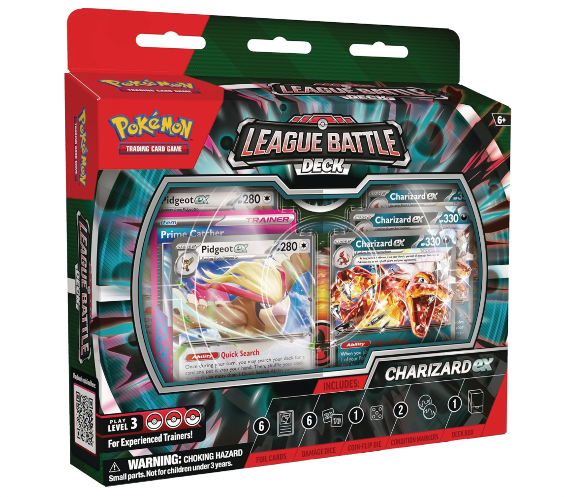 Pokémon TCG: Charizard ex League Battle Deck – Lake Hartwell Collectibles