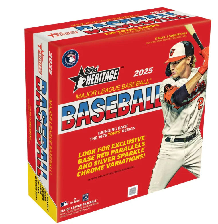 2025 Topps Heritage Baseball Mega Box – Lake Hartwell Collectibles